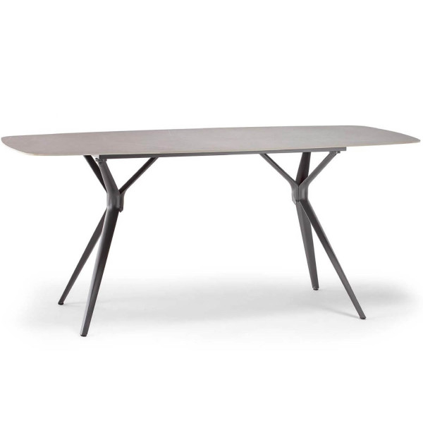 Kültéri design alumínium étkezőasztal 180x90 cm - GRATTONI ...